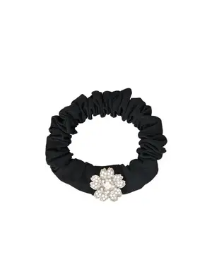 ROGER VIVIER Efflorescence Scrunchie In Grosgrain