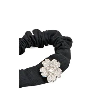 ROGER VIVIER Efflorescence Scrunchie In Grosgrain