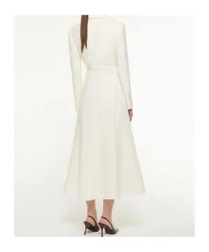 Roland Mouret Tailored Midi Dress - Cream