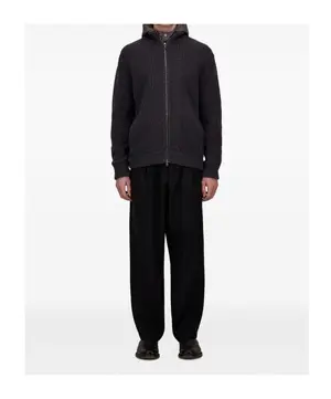 Herno Hooded Knit Top - Light Gray