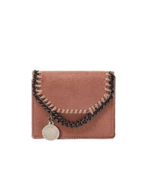 Stella McCartney Falabella Tri-fold Wallet - Sienna