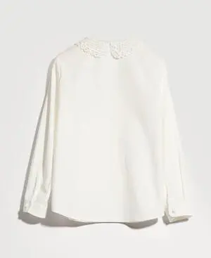 Gucci Lace-collar Shirt