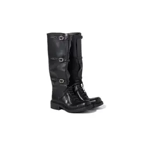 Miu Miu Leather Boots - Black