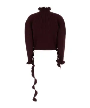 Blumarine Long-sleeved Sweater - Black