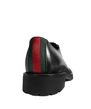 Gucci Web Lace-up Shoe