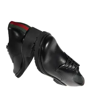 Gucci Web Lace-up Shoe