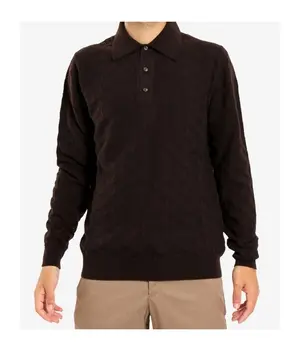 Herno Button-up Knit Top - Brown