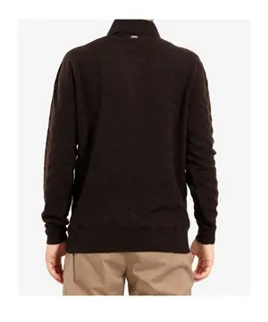 Herno Button-up Knit Top - Brown