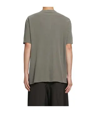 JAMES PERSE Henley-neck Short-sleeve T-shirt