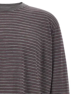 Auralee Striped Jersey T-shirt