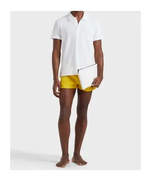 Vilebrequin Embroidered Turtle Piqué Polo Shirt