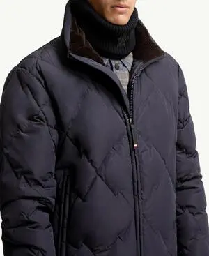 Moncler Rib Knit Logo Patch Beanie