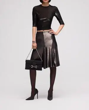 Gucci Jersey Top With Iridescent Effect