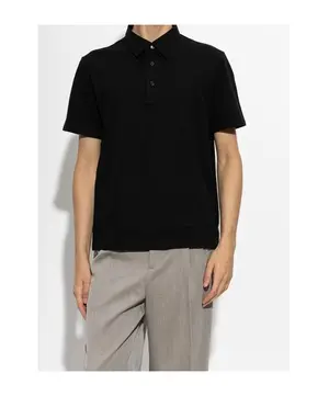 Brioni Embroidered Logo Polo Shirt