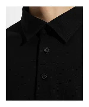 Brioni Embroidered Logo Polo Shirt