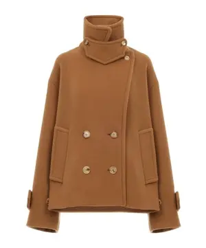 Chloé Long-sleeved Coat - Brown