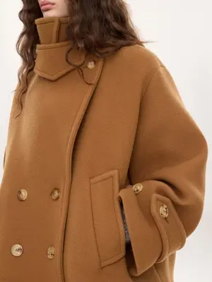 Chloé Long-sleeved Coat - Brown