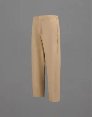 Herno Elastic-waist Straight-leg Pants