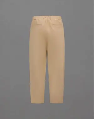 Herno Elastic-waist Straight-leg Pants