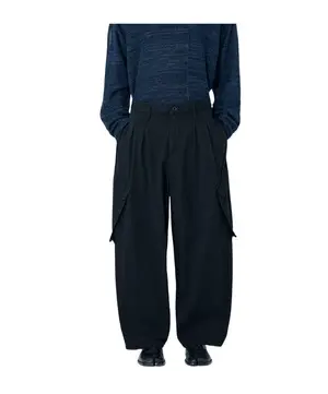 Yohji Yamamoto Casual Trousers With Belt Loops - No