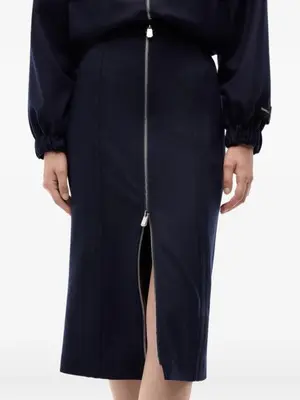 Pinko Zip-fastening Panelled Skirt