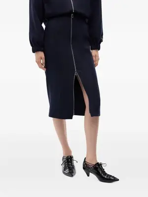 Pinko Zip-fastening Panelled Skirt