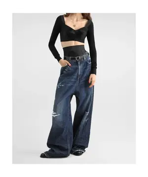 Dolce & Gabbana Belt Loop Jeans