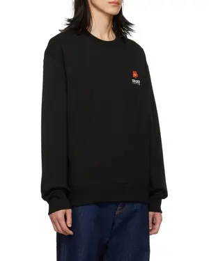 Kenzo Logo-embroidered Crewneck Sweatshirt