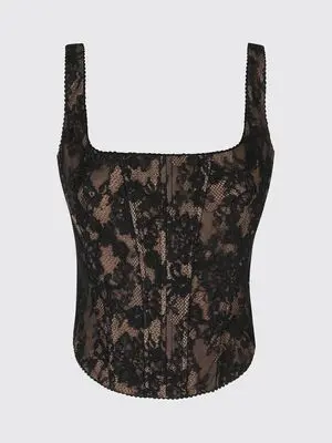 SELF-PORTRAIT Off-the-shoulder Lace Bustier Top With Square Neckline