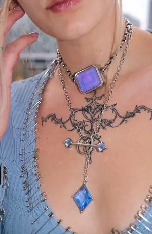 VESPER OBSCURA Square Goliath Choker