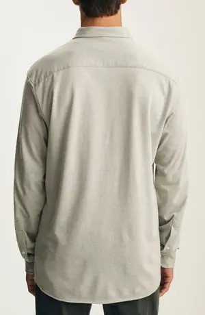 34 Heritage Cotton Blend Long Sleeve Jersey Shirt