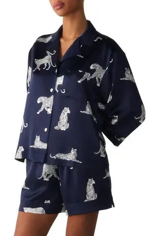 PETITE PLUME Olivia Silk Pajamas