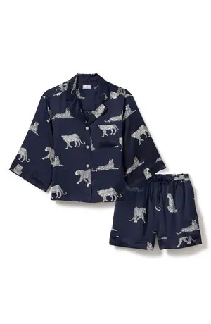 PETITE PLUME Olivia Silk Pajamas