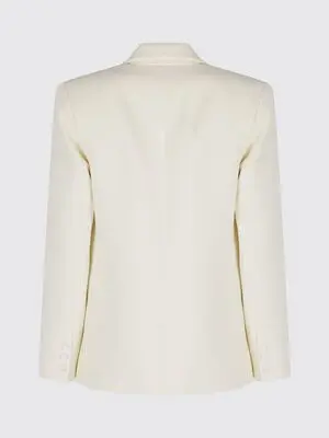 Federica Tosi Single-breasted Cropped Crêpe Blazer With Concealed Closure - Brown