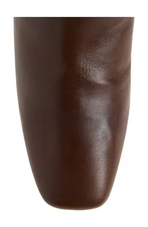CHOCOLAT BLU Darsie Leather Bootie - Brown Leather