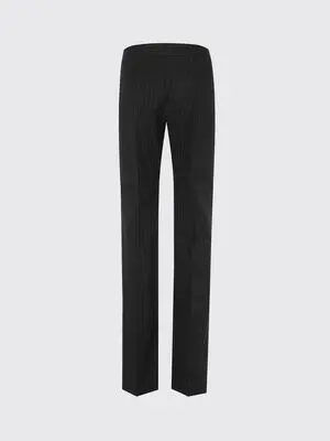 Andamane Pinstriped Skinny Trousers In A Wool And Cotton Blend