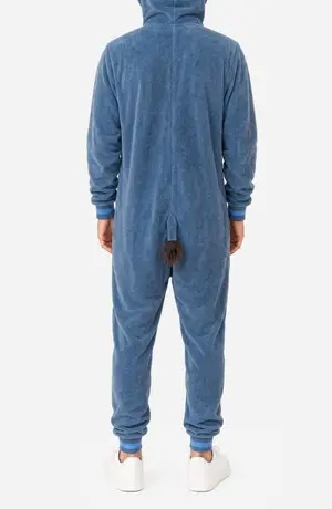 Opposuits Elephant Hooded Fleece Jumpsuit