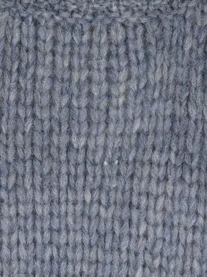 ROBERTO COLLINA Short-sleeved Alpaca Wool Crewneck Jumper