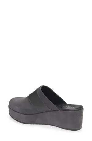 Cordani Camryn Buckle Platform Clog - Grigio Suede