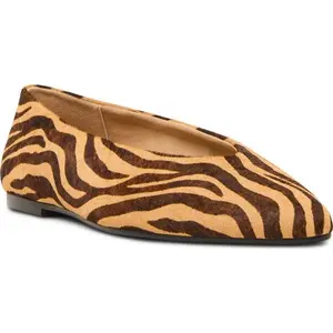 Anne Klein Dakota Skimmer Flat Zebra