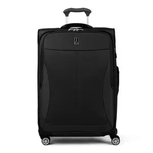 TRAVELPRO Walkabout 6 Softside Expandable 3 Piece Spinner Luggage Set - Jet Black