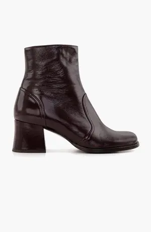 Chie Mihara Talena Patent Leather Ankle Boots - Grape