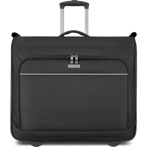 WALLYBAGS Tufton 45" Deluxe Wheeled Garment Bag - Black