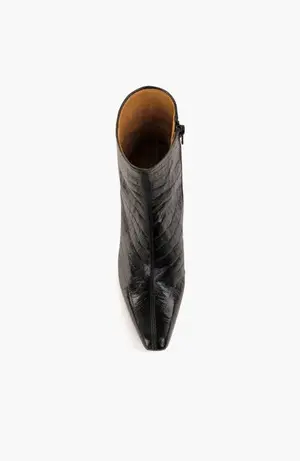 Chie Mihara Cumiya Croc-embossed Leather Ankle Boots