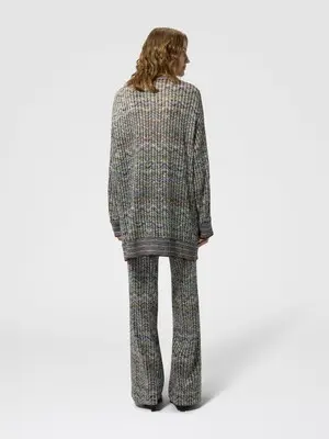 Missoni Oversized Viscose-blend Cardigan With Sequins - Multicoloured