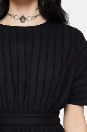 DISTURBIA Blythe Tie Back Mini Dress