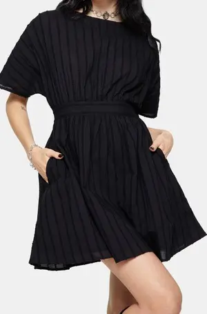 DISTURBIA Blythe Tie Back Mini Dress