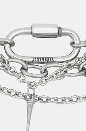 DISTURBIA Lagoxin Stainless Steel Layered Choker