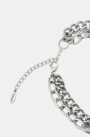 DISTURBIA Lagoxin Stainless Steel Layered Choker