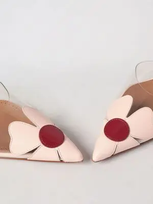 Alaïa Bloom Floral-pattern Pvc Mules With Mid-stiletto Heel - Pink